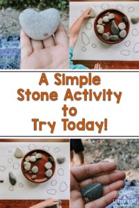 A Simple Stone Activity to Try Today! • Little Pine Learners