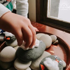 A Simple and Adorable Penguin Rock Craft for Kids • Little Pine Learners