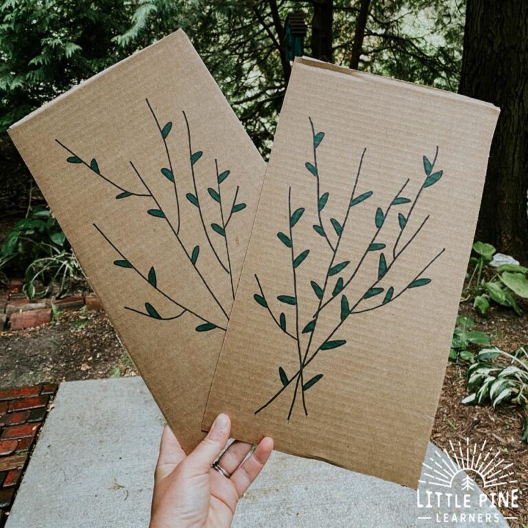 Flower Bouquet Threading Board • Little Pine Learners