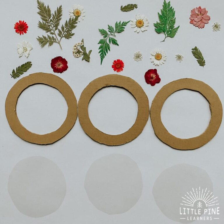 Homemade Cardboard and Nature Ornaments • Little Pine Learners