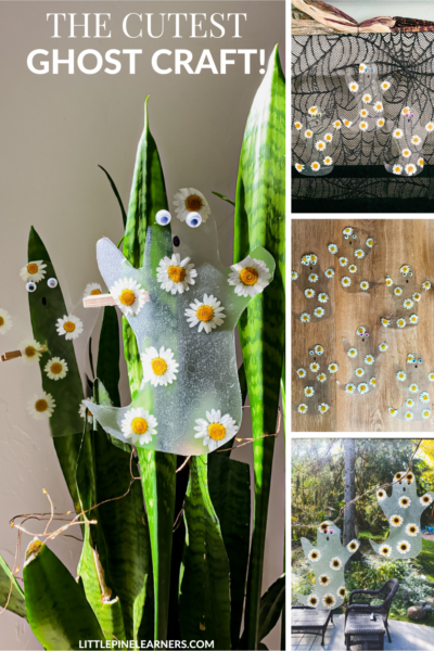 The Cutest Ghost Craft for Halloween • Little Pine Learners